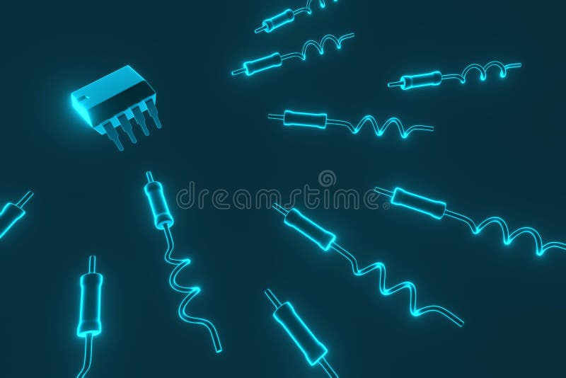 Resistor Rendering Stock Illustrations – 797 Resistor Rendering Stock ...