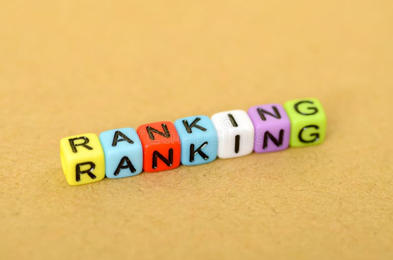 The Concept of Ranking, a System Used To Evaluate and Compare ...