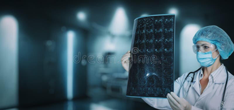 Concept of X-ray Research Study Stock Image - Image of magnetic ...