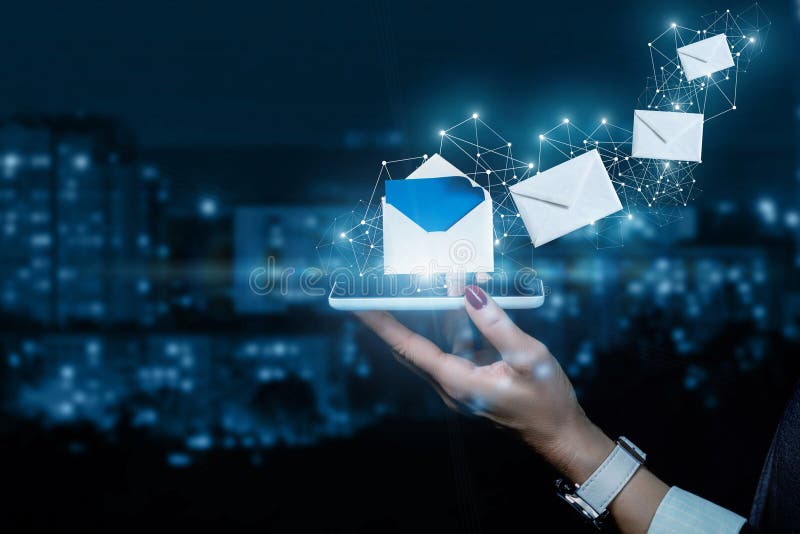 Sending Letters Around the World . Stock Photo - Image of community ...