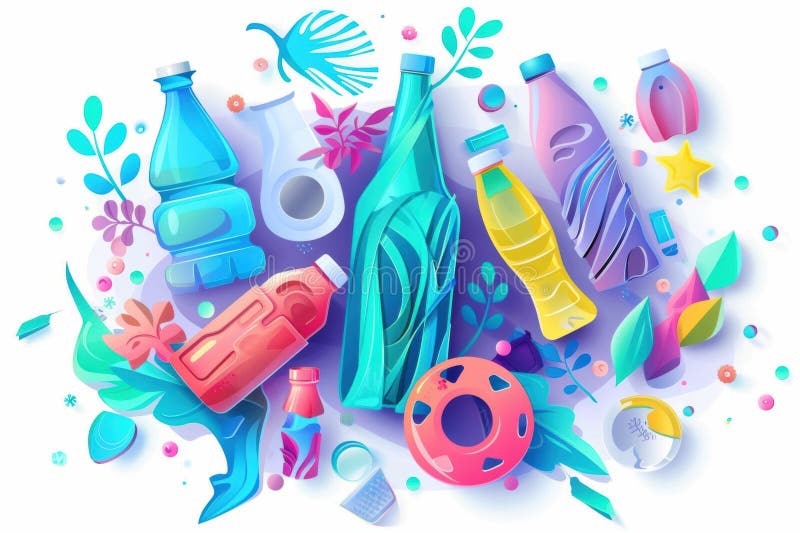 Concept of Recycled Plastic Showing Sustainable Practices Stock Photo ... Concept of Recycled Plastic Showing Sustainable Practices Stock Photo ...