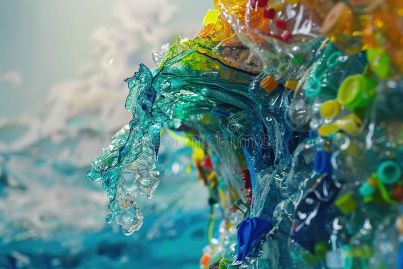 Concept of Recycled Plastic Showing Sustainable Practices, Waste ... Concept of Recycled Plastic Showing Sustainable Practices, Waste ...