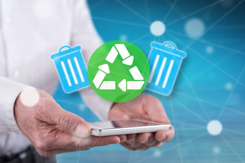 Concept of recycling stock image. Image of environmental - 193680681