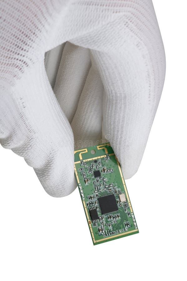 The Concept of Recycling Microcircuits and Electronics Isolated Stock ...