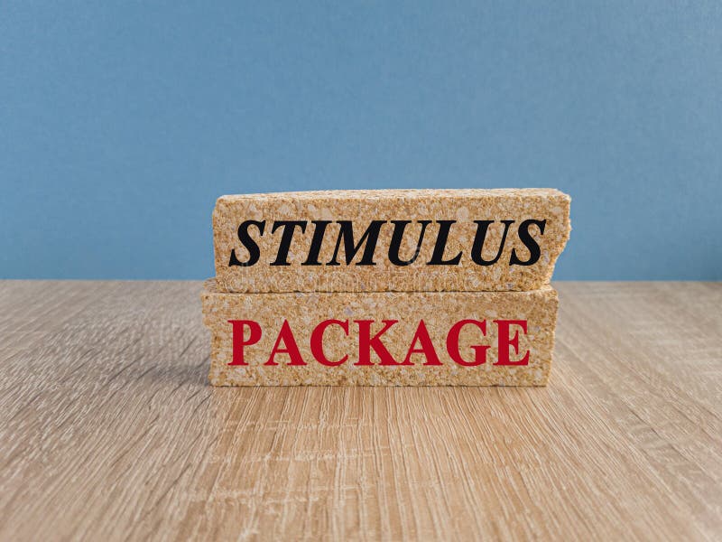 Tax Relief Symbol Concept Words Wooden Blocks Blue Background Stock ...