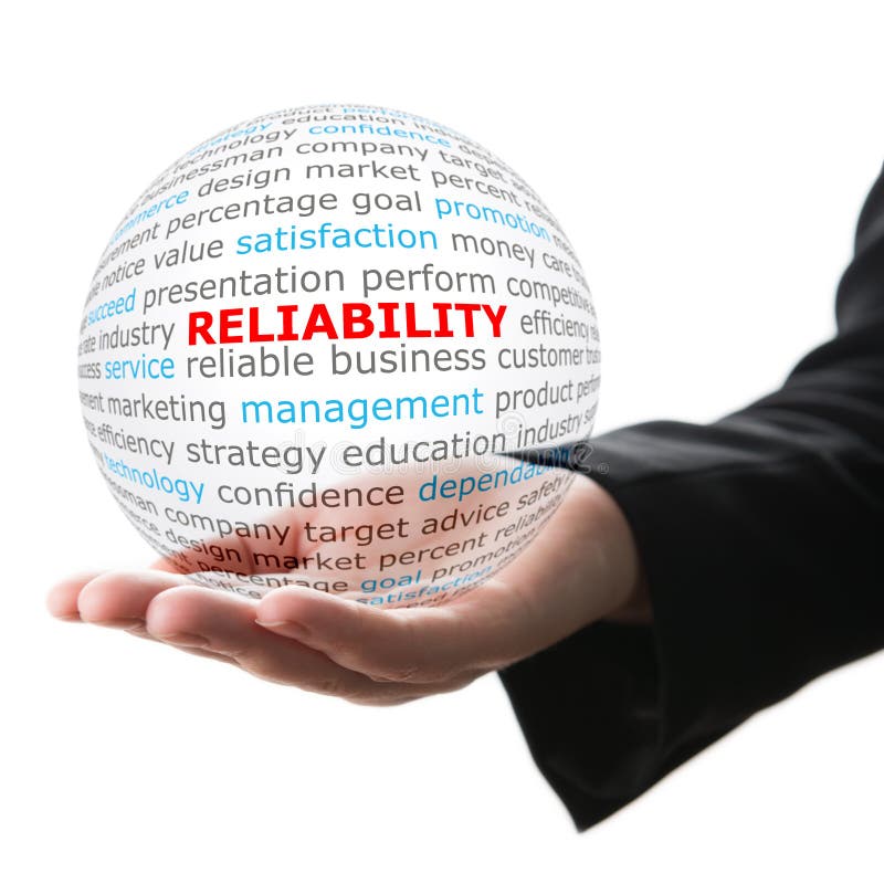 Concept of Reliability in Business Stock Image - Image of measure ...