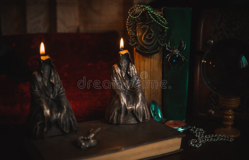 Removing Negative Energy. Magical Books, Other Stuff Stock Photo ...