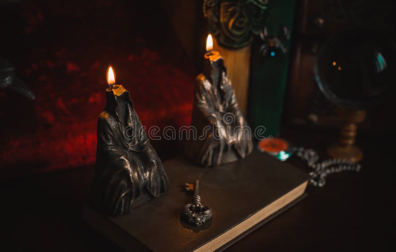 Removing Negative Energy. Magical Books, Other Stuff Stock Photo ...