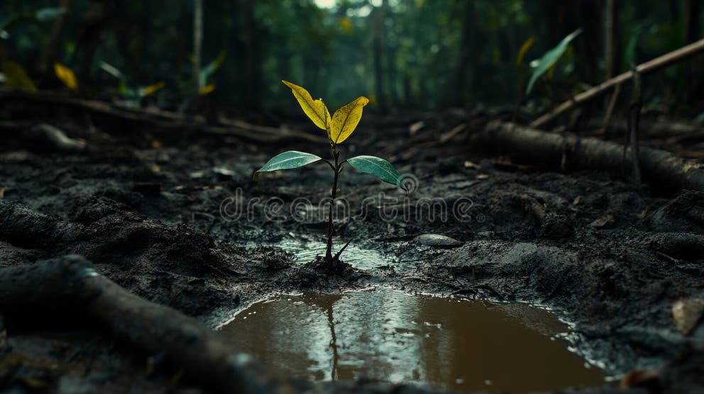 The Concept of Restoration is Highlighted in a Nature Image of the ...