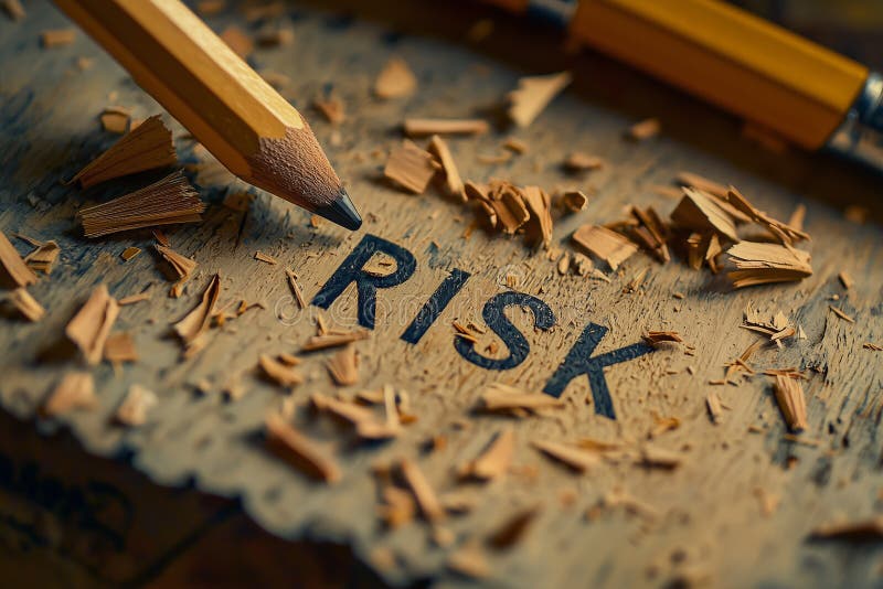 Concept of Risk and Creativity Stock Illustration - Illustration of ...