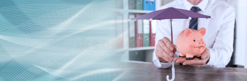 Concept of Saving Protection Stock Photo - Image of banking, secure ...