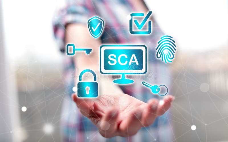 Concept of sca stock photo. Image of online, security - 182231098