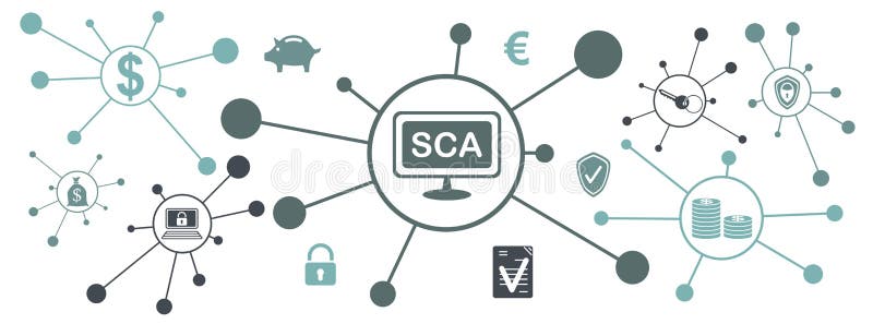 Concept of sca stock illustration. Illustration of connection - 186771159