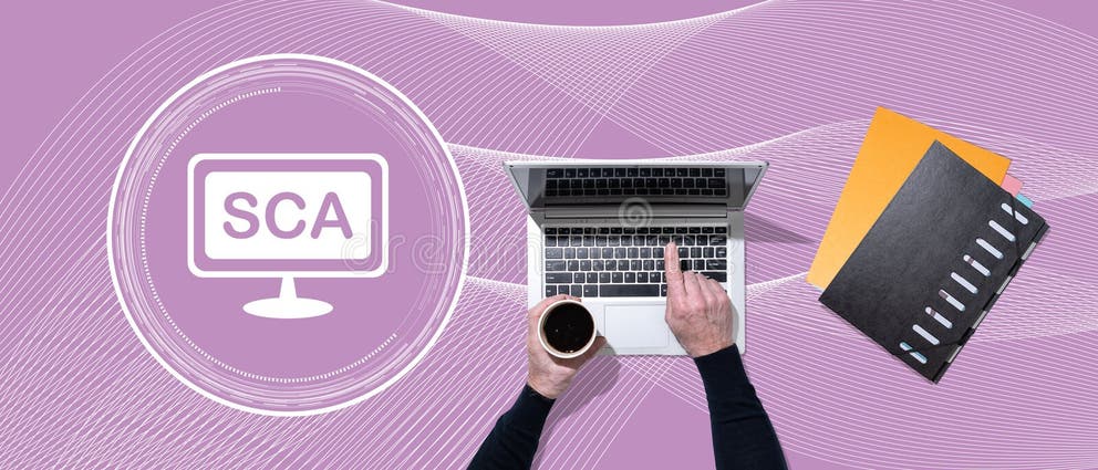 Concept of sca stock image. Image of password, business - 338963151