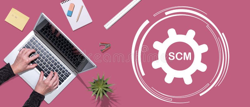 Concept of scm stock image. Image of production, industry - 259813389