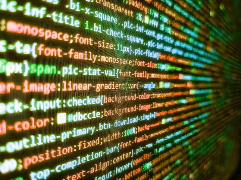 Concept Screen Of Experienced Web Developer Coding In Object Oriented Programming Programming