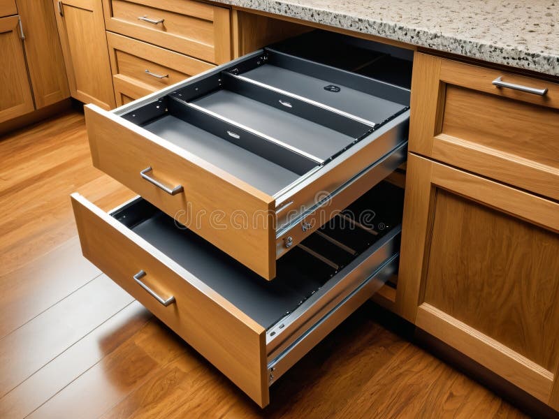 Seamless Functionality Enhancing Cabinetry with Smooth Operating Drawer ...