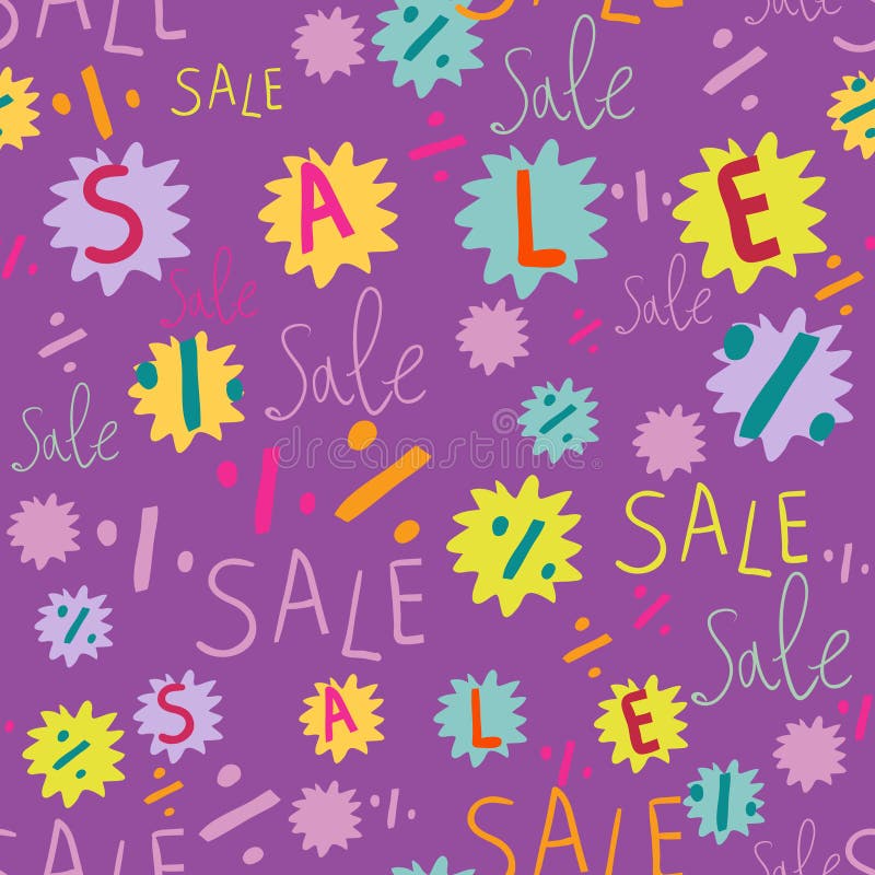 Colorful seamless pattern stock vector. Illustration of fabric - 8725204