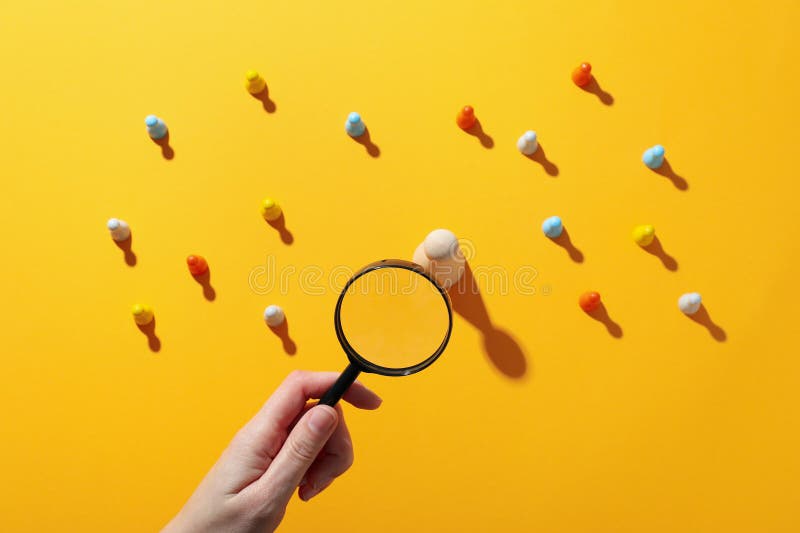 Concept of Search, Concept of Searching Information Stock Photo - Image ...