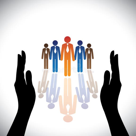Concept- Secure(protect) Company Corporate Employees, Executives Stock ... Concept- Secure(protect) Company Corporate Employees, Executives Stock ...
