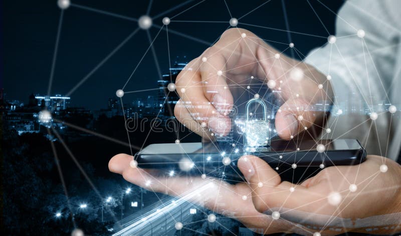 Doctor Securing Data Across Networked Devices Stock Photo - Image of ... Doctor Securing Data Across Networked Devices Stock Photo - Image of ...