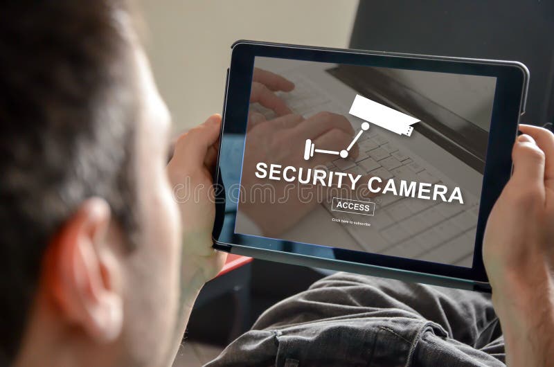 Concept of security camera stock image. Image of surveillance - 92703097