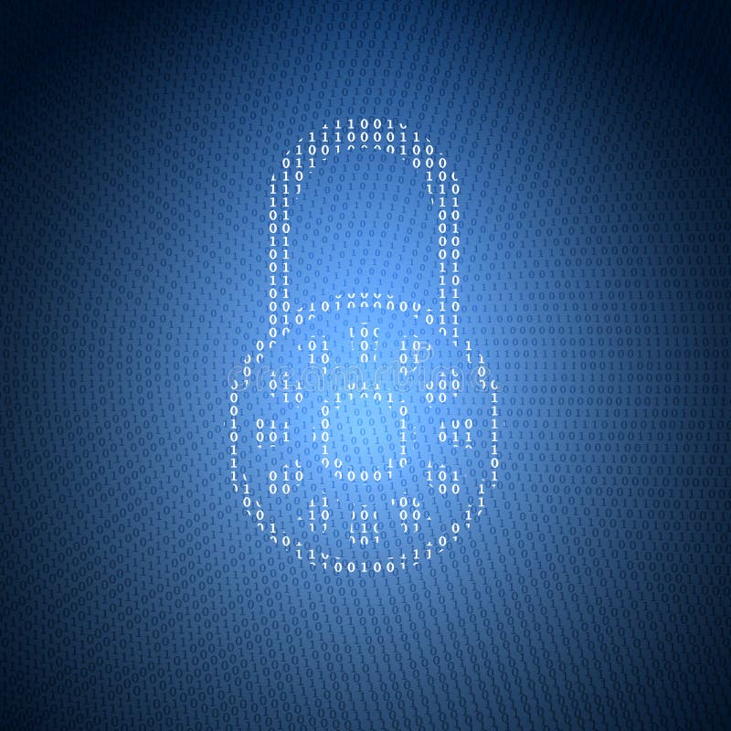Glowing Blue Lock Symbol Stock Illustrations – 5,416 Glowing Blue Lock ...
