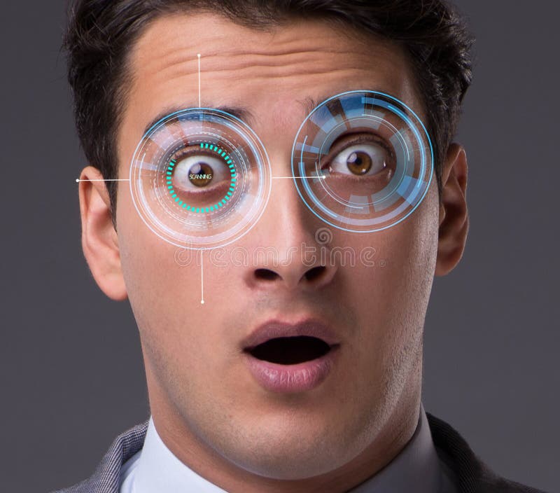 Face Detection Recognition Man Computer Vision Artificial Intelligence ...