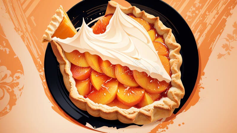 Serving Sweetness a Dynamic Vector Art of a Pie Server on National ...