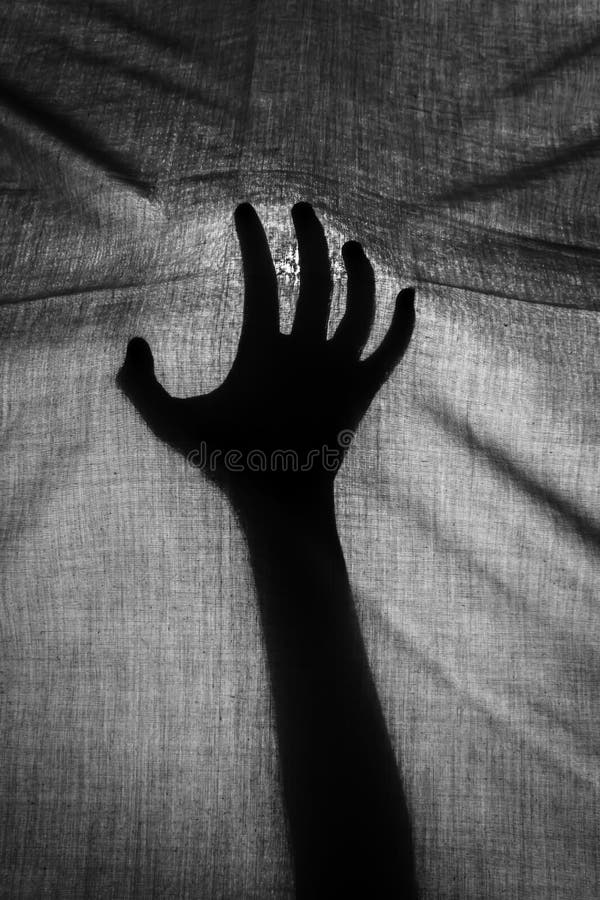 Shadow of the hand. stock photo. Image of womans, wooden - 181053748