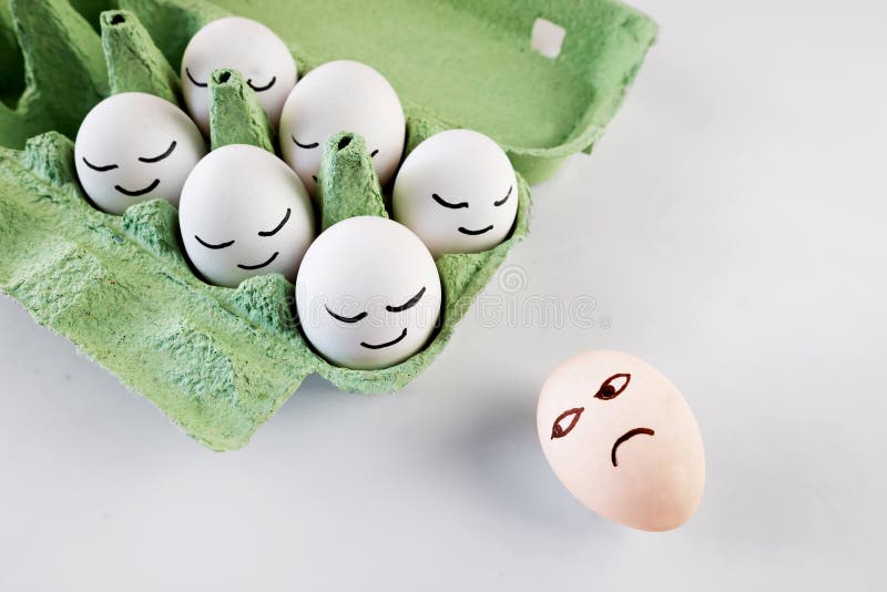 Concept Shot Depicting Isolation, Not Fitting in, Abandonment and ...