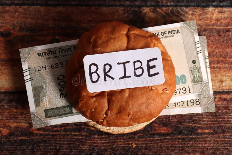 Bribe stock image. Image of indian, note, currency, bribe - 146435347
