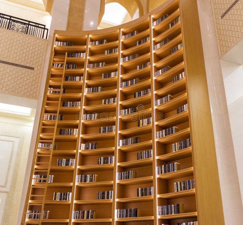Concept Shot of the Shelves in the Library. Education Editorial Stock Photo - Image of study ...