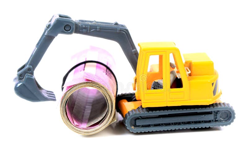 Money building stock photo. Image of background, rolled - 107973590