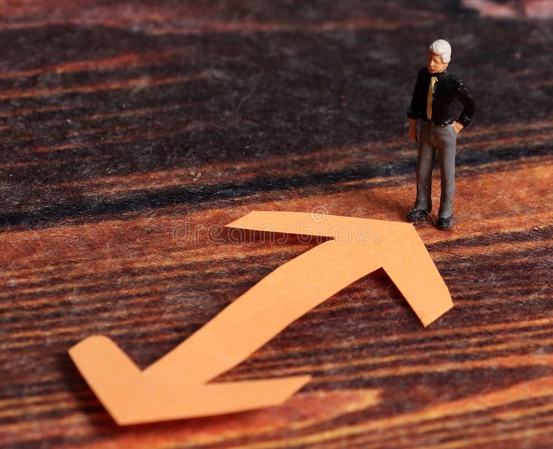 Decision making stock photo. Image of figurine, closeup - 124231946