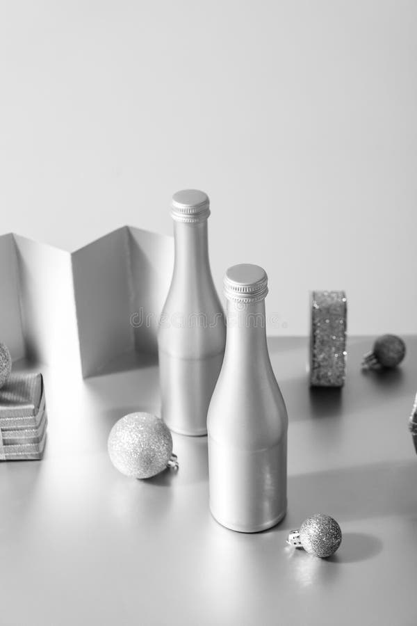 Concept of Silver, Different Silver Textures and Items Stock Photo ...
