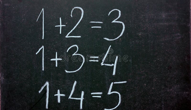 Easy mathematics stock photo. Image of blank, photograph - 197210008