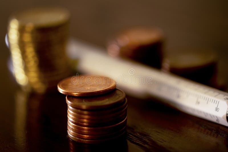 Concept of Size of Savings and Wealth Stock Image - Image of wealth ...