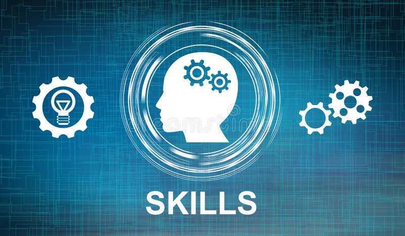 Concept of skills stock illustration. Illustration of quality - 235409623