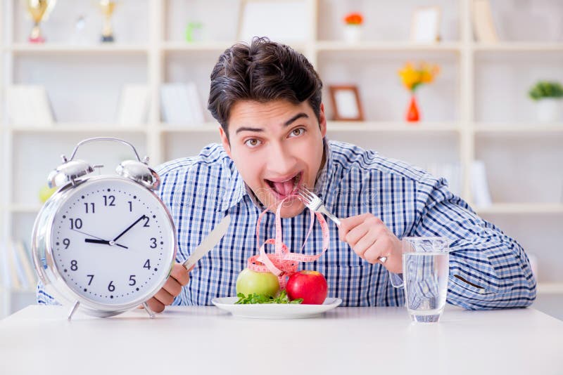 The Concept of Slow Service in the Restaurant Stock Photo - Image of ...