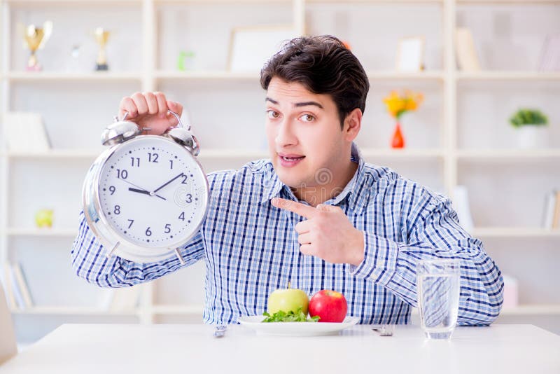The Concept of Slow Service in the Restaurant Stock Photo - Image of ...
