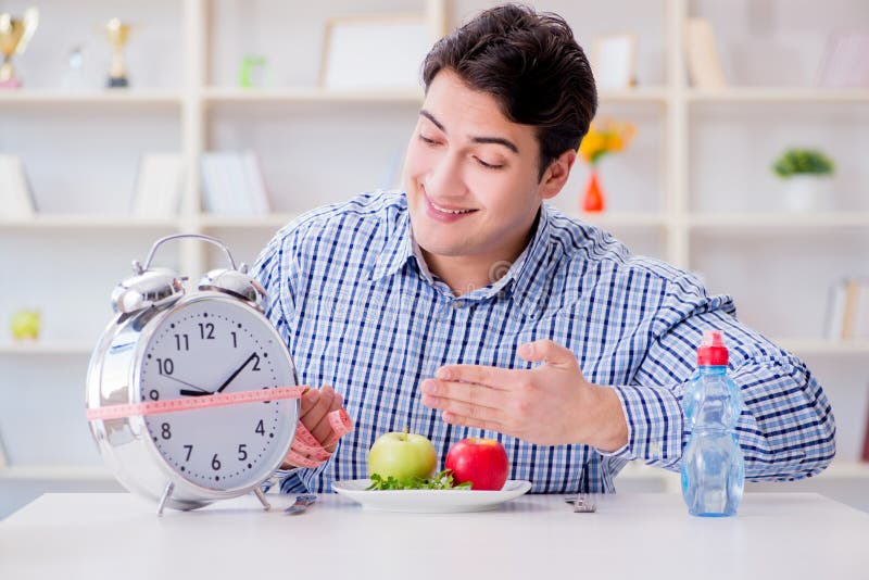 The Concept of Slow Service in the Restaurant Stock Image - Image of ...