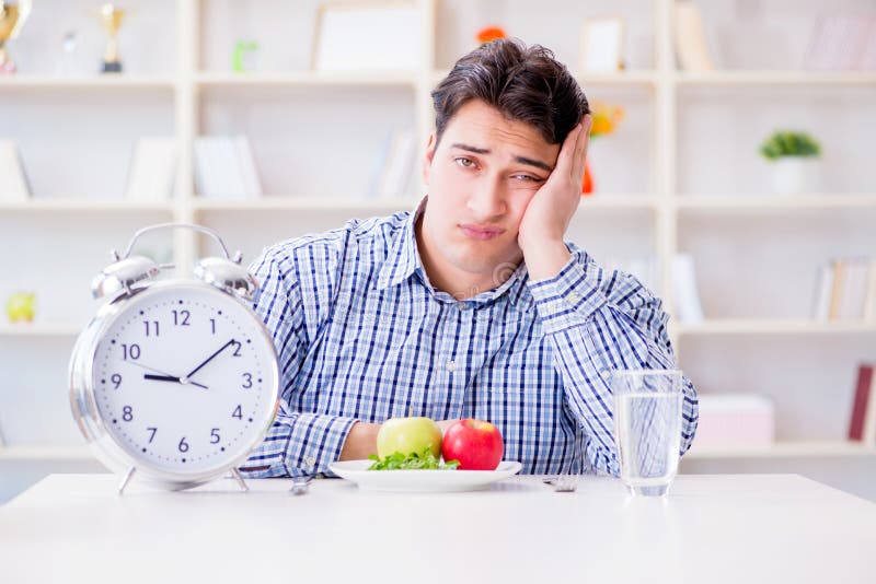 The Concept of Slow Service in the Restaurant Stock Image - Image of ...