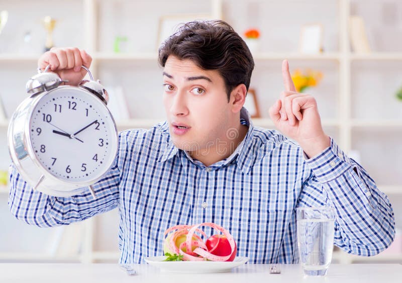 Concept of Slow Service in the Restaurant Stock Image - Image of idea ...