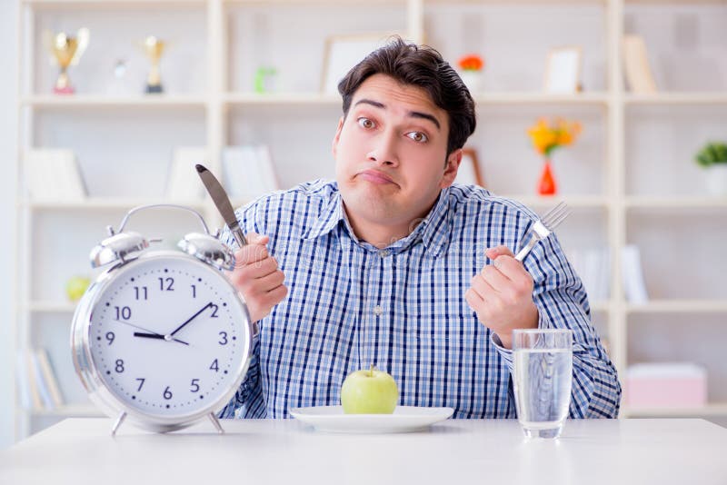 The Concept of Slow Service in the Restaurant Stock Image - Image of ...