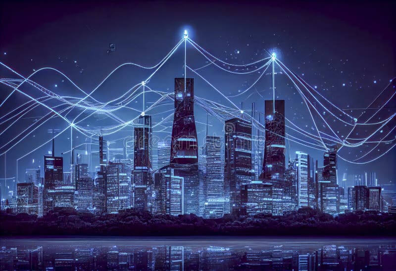 Concept of Smart City and Big Data Connection Technology Wi. Generative ...