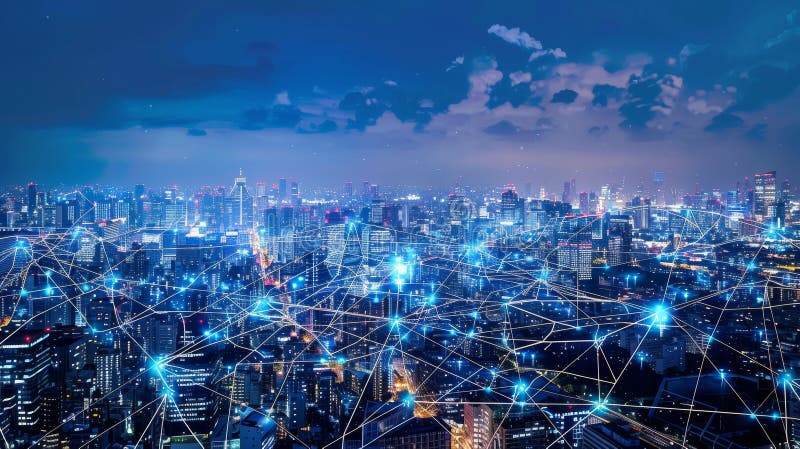 Concept of a Smart City and Communication Network. 5G, IoT ...