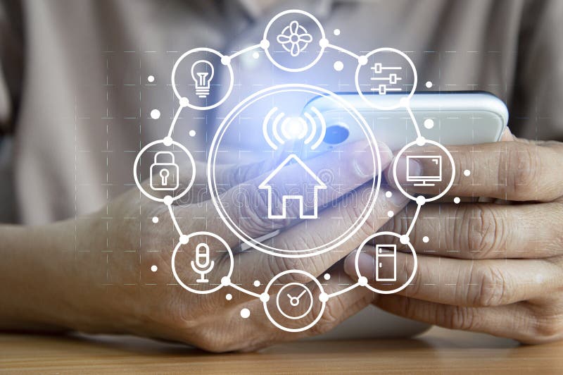 Smart Home Automation Concept Smart Home Automation Control System ...