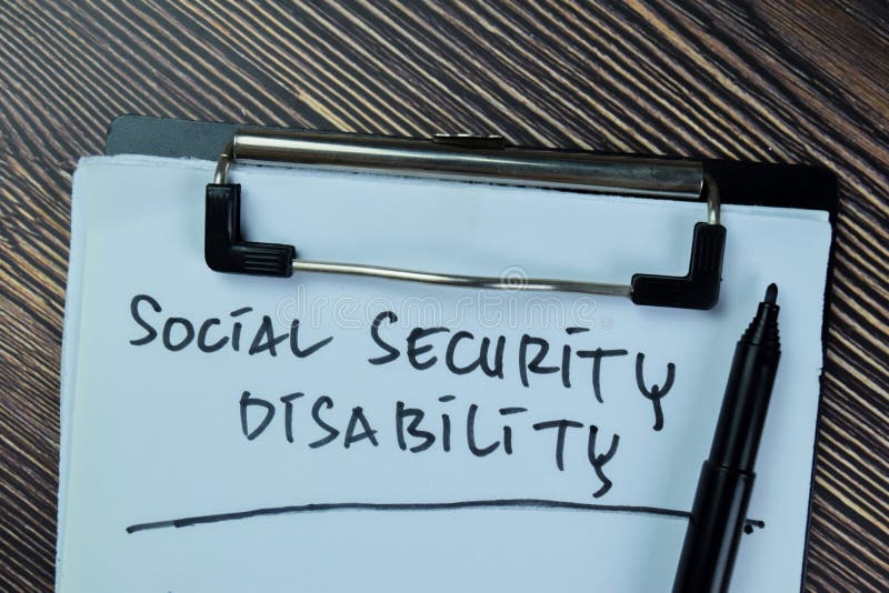 Concept of Social Security Disability Appeals Process Write on Sticky ...