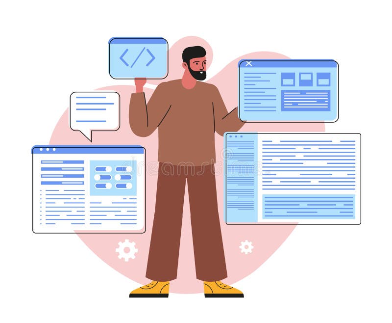 Software Engineer Cartoon Stock Illustrations – 1,949 Software Engineer ...